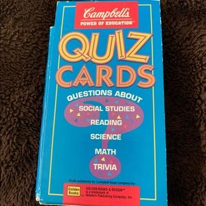 Other | Vintage Campbells Quiz Cards | Poshmark